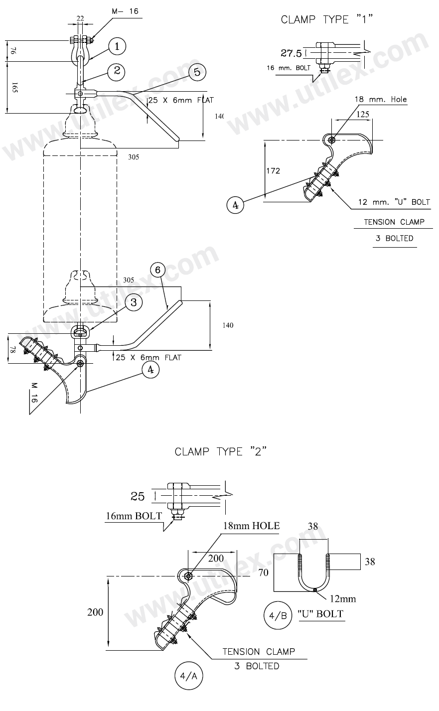 Manufacturers,Suppliers,33kv Tension Assembly with Arcing Horn, 33kv ...